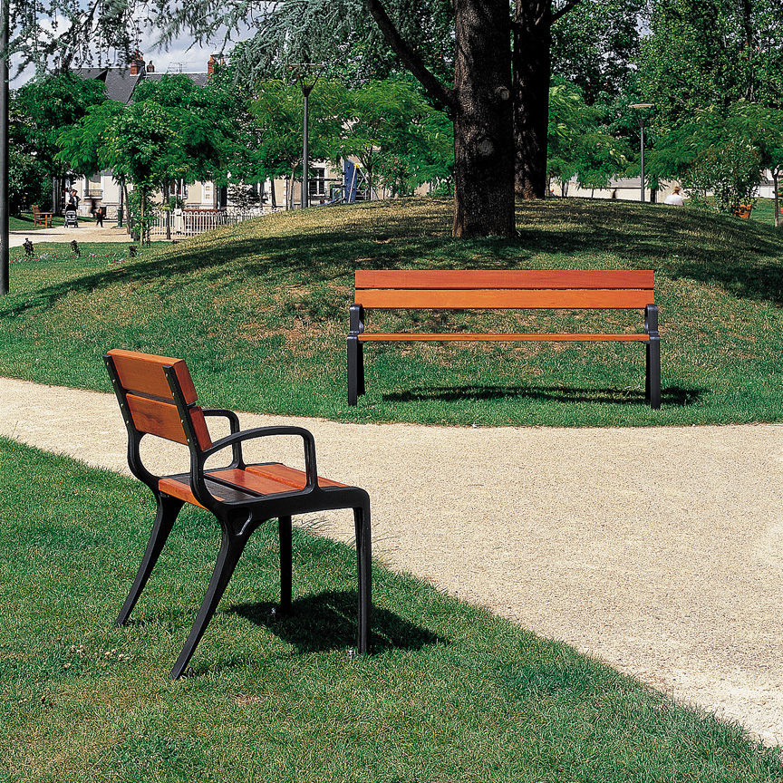 Contemporary garden chair - BASIC - Concept Urbain - urban / exotic ...