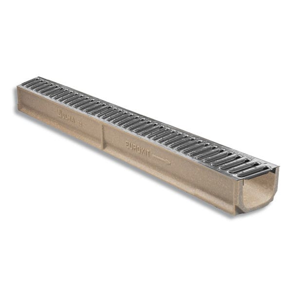 Drainage channel with grating - EUROKIT - ULMA - ARCHITECTURAL ...