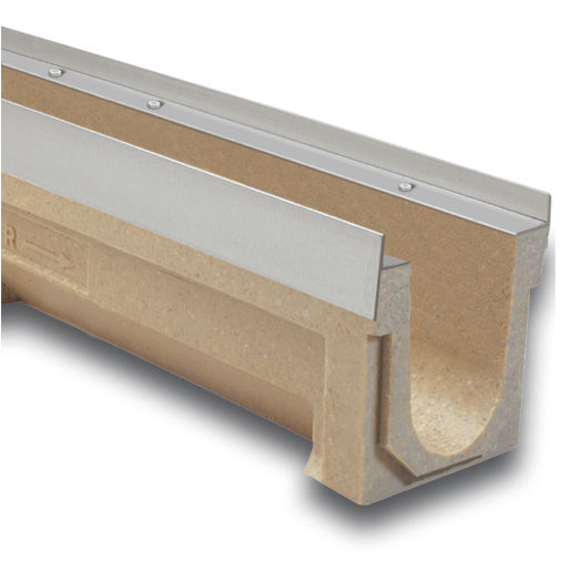 Drainage channel with grating - F100 - ULMA - ARCHITECTURAL SOLUTIONS ...