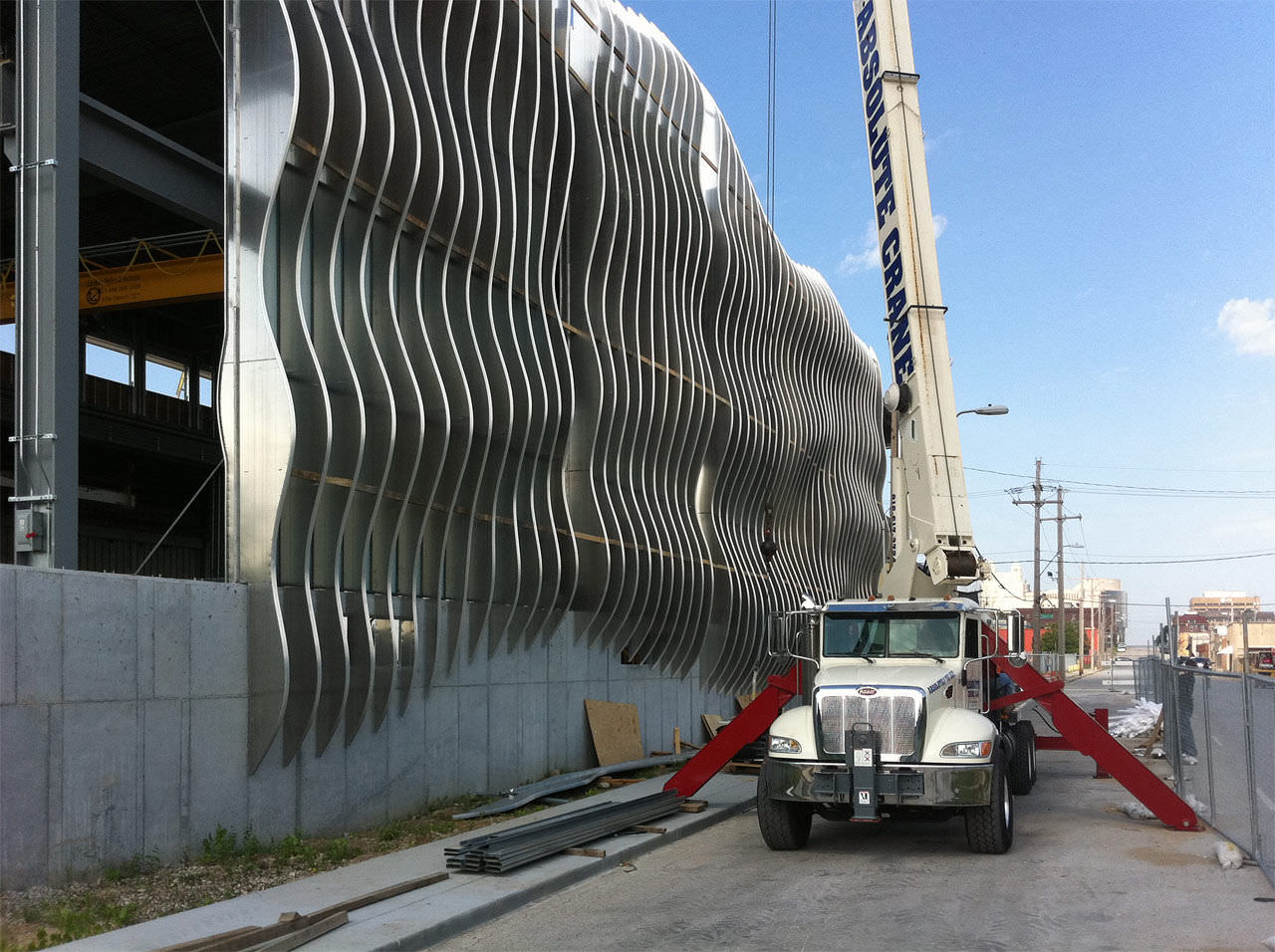 Panel cladding - ZAHNER HEADQUARTERS - A. Zahner - aluminum / zinc ...