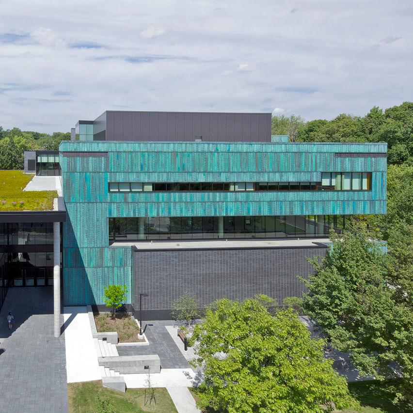 Panel cladding - INSTRUCTIONAL CENTRE, TORONTO - A. Zahner - copper ...
