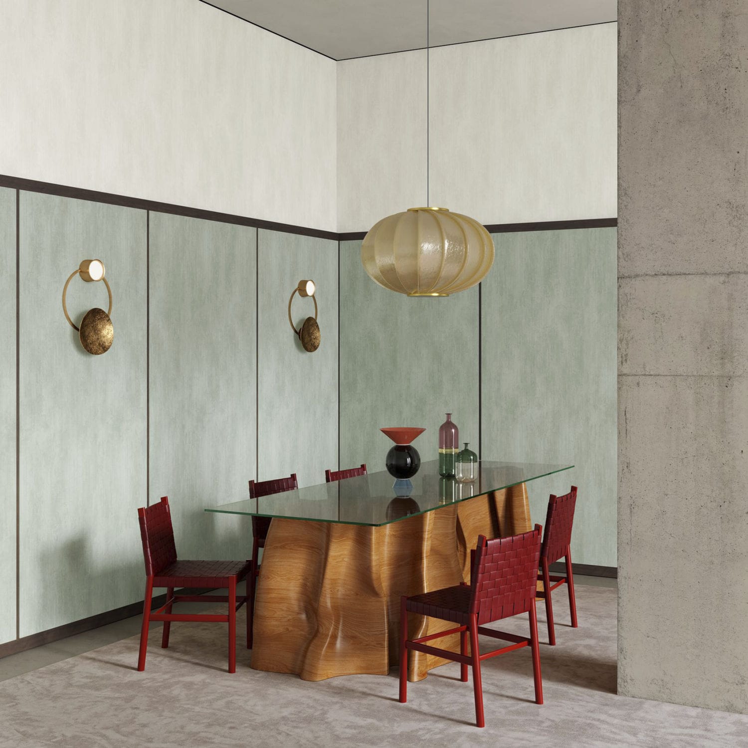 Contemporary wallpaper - Washed Linen - ARTE - vinyl / plain / fabric look