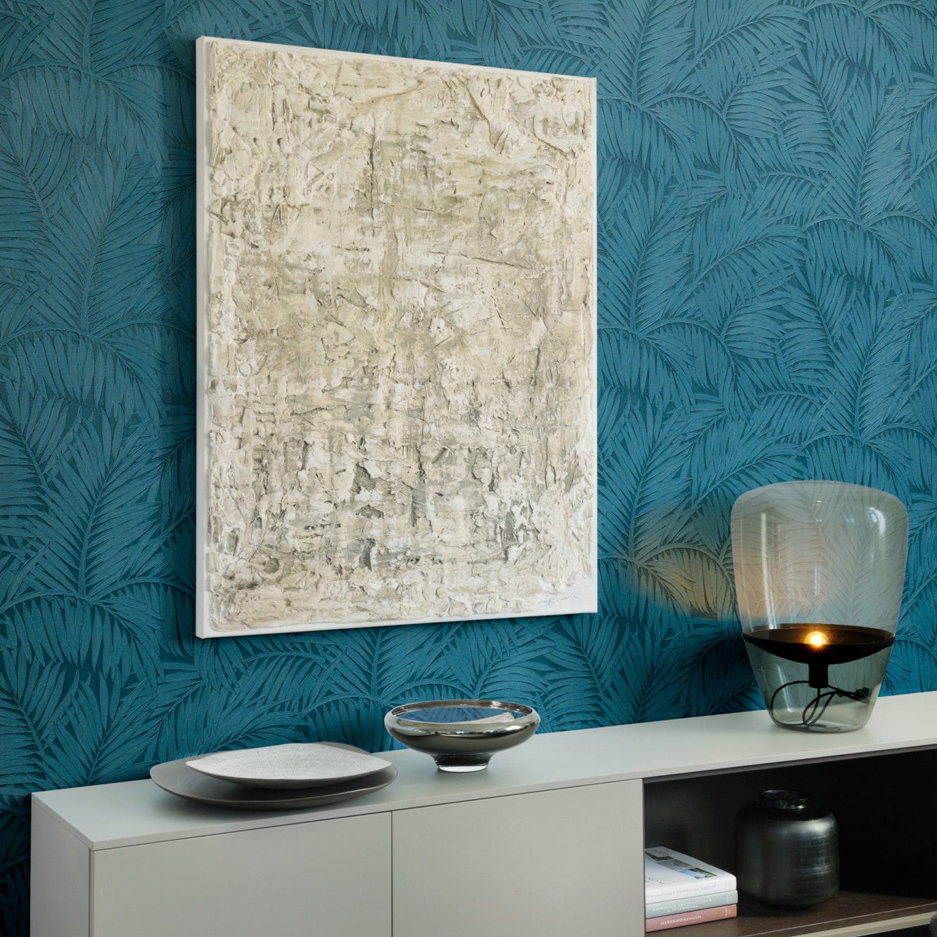 Contemporary wallpaper - Sabal - ARTE - vinyl / nature pattern / fabric ...