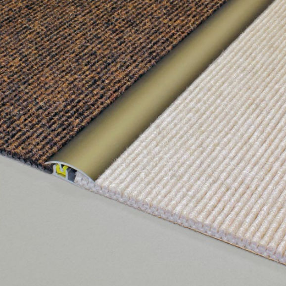 Aluminium transition profile - CLIPPER - DURAL France - carpet / straight