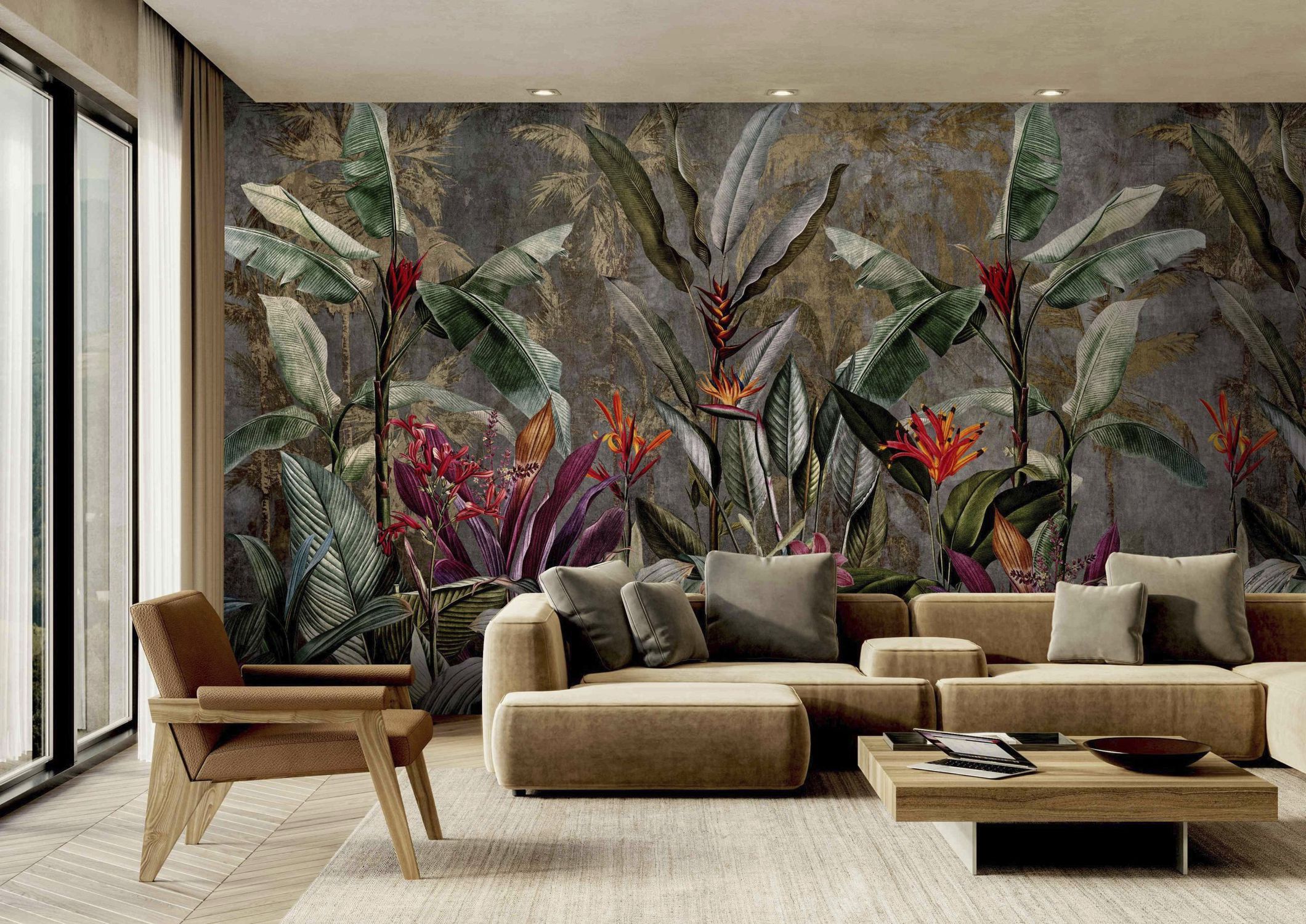 Wall covering - FLORALS & BOTANICS - Muraspec