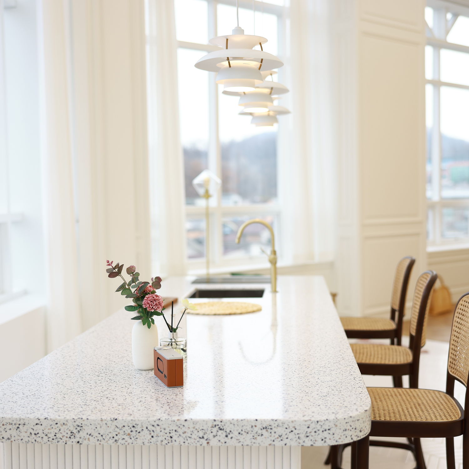 Solid Surface countertop - TERRAZZO VENEZIA NT 150 - Staron Solid ...