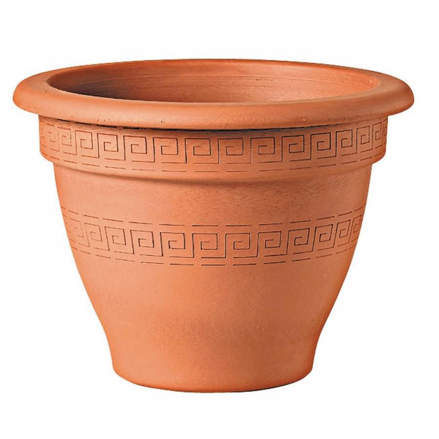 Terracotta plant pot - MINI SUN : 4 - Deroma - round / conical
