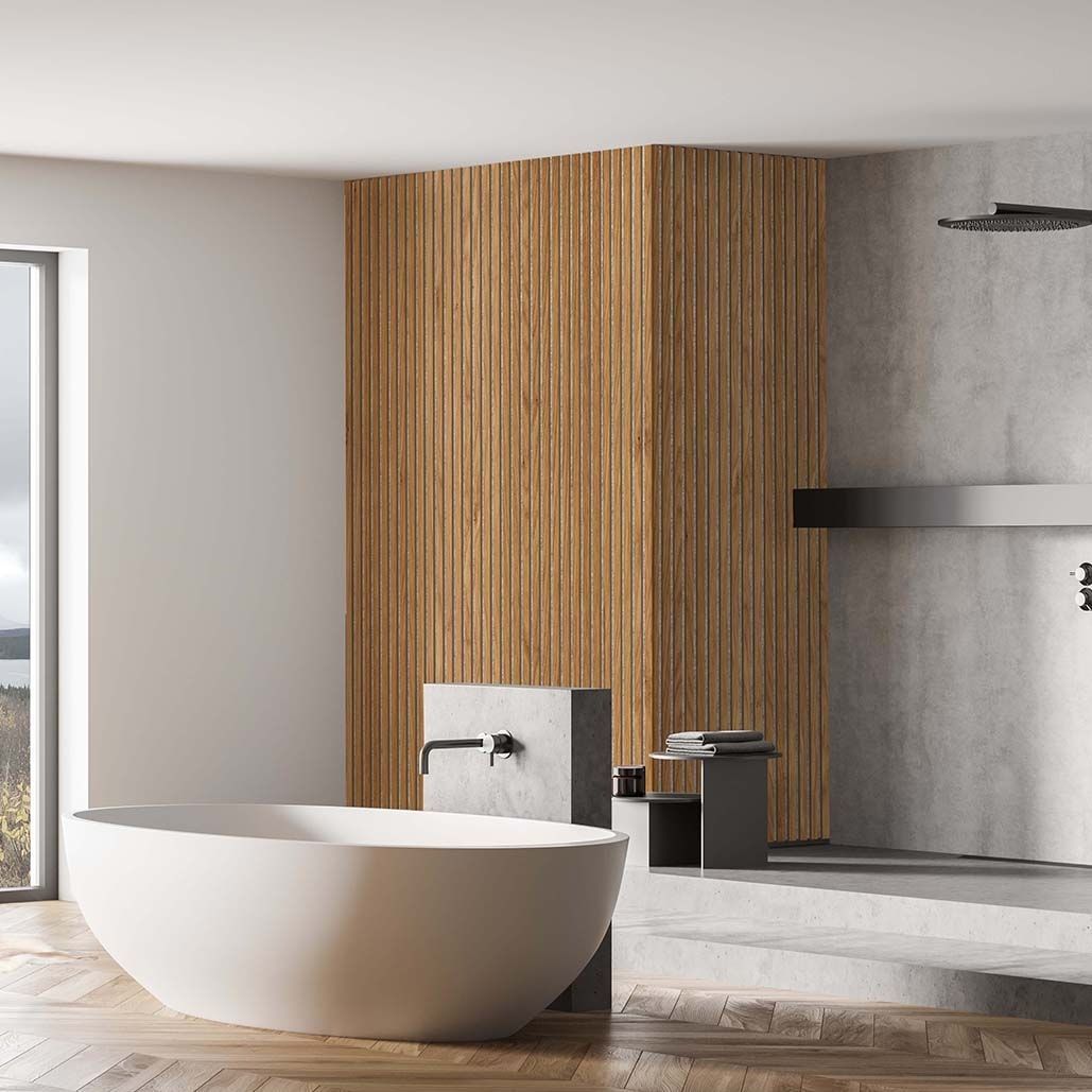 Acoustic wall panel - LAMELLOW SPA - Gustafs Scandinavia AB - for ...