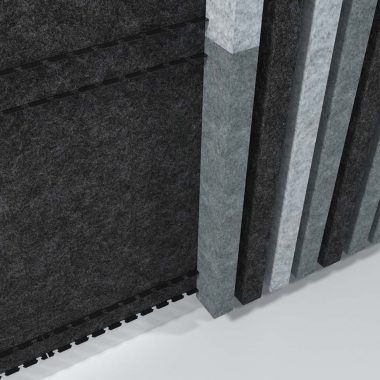 Aluminum profile - FELTFON - Gustafs Scandinavia AB - U-shaped / panel ...