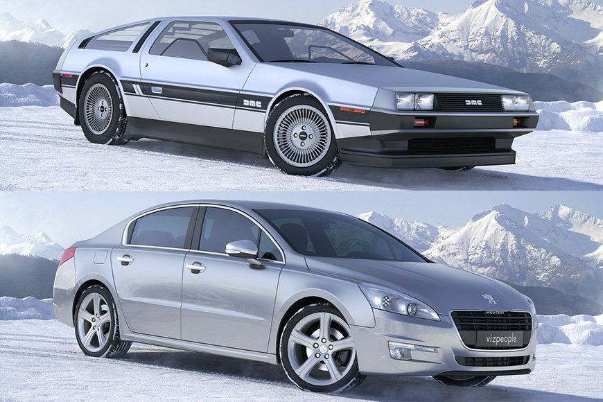 2D/3D object library - CARS - VizPeople Cut Out people