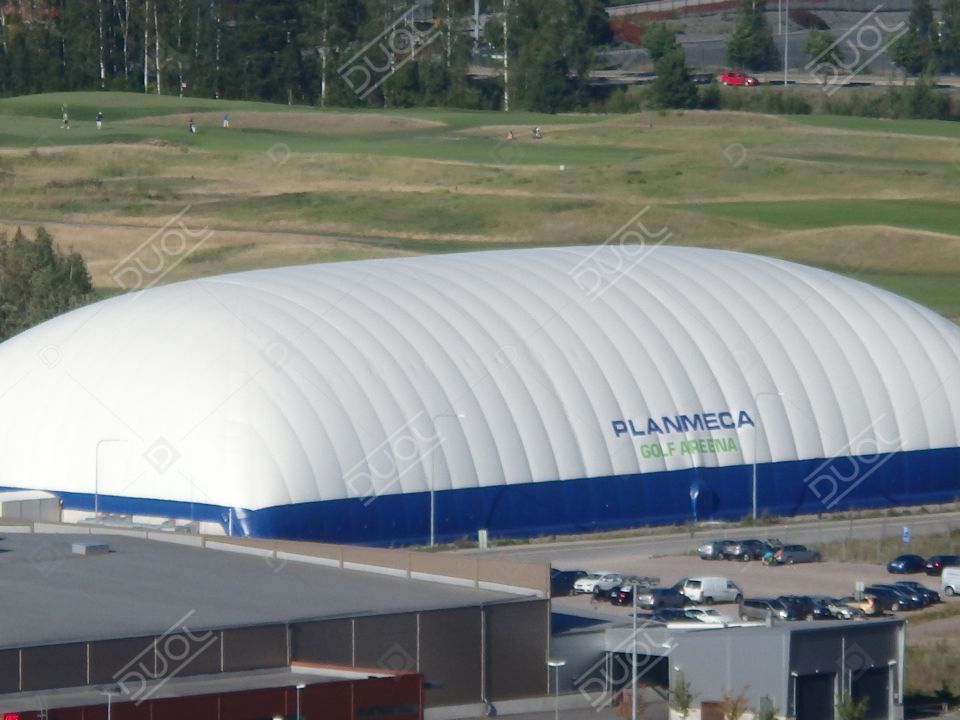 Sports facility inflatable structure - INDOOR GOLF - DUOL - for golf ...