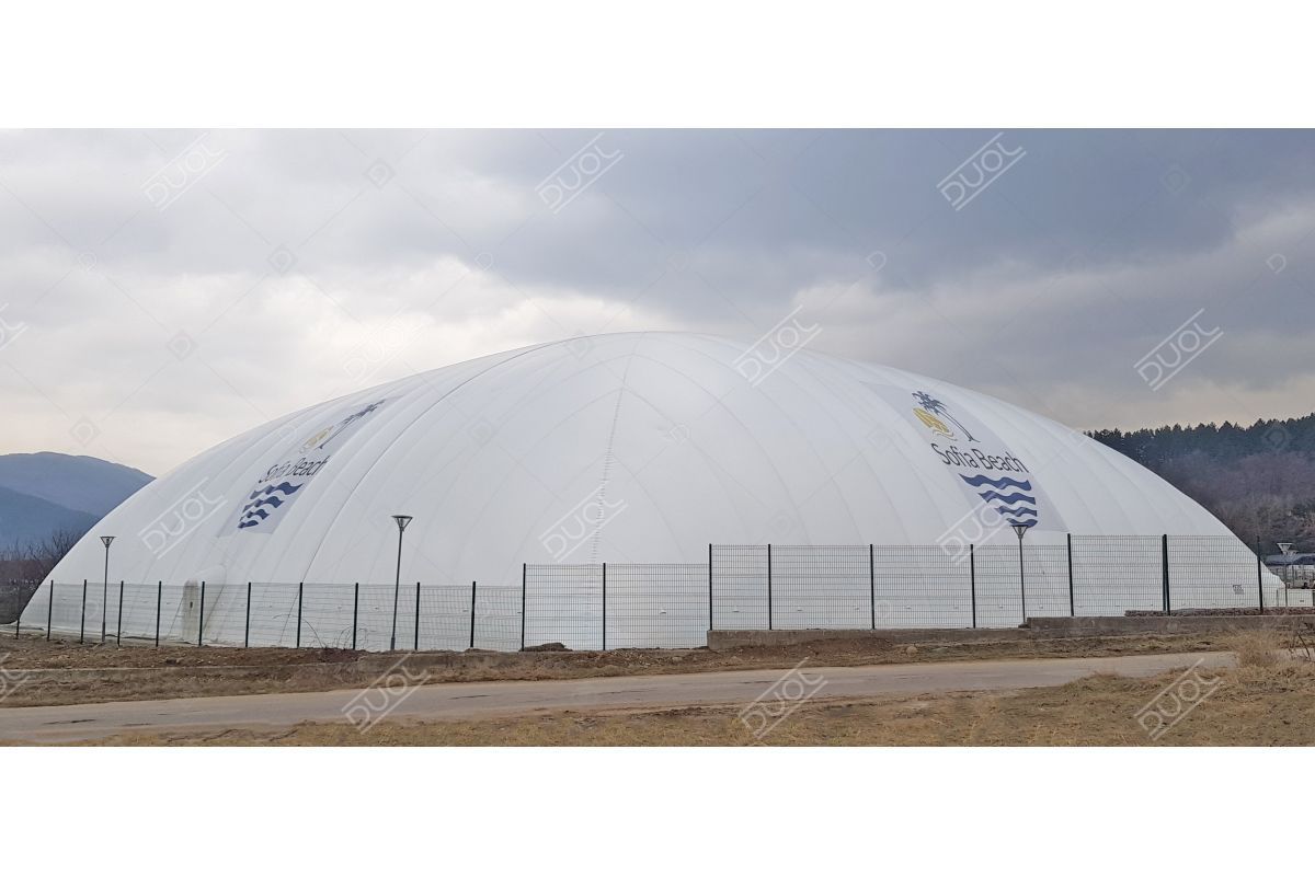 Sports facility inflatable structure - BEACH VOLLEYBALL - DUOL
