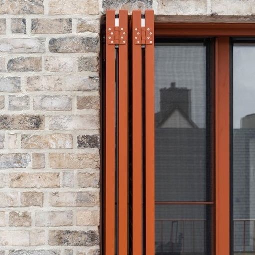 Folding shutter hinge - ARLU - metal / concealed / commercial