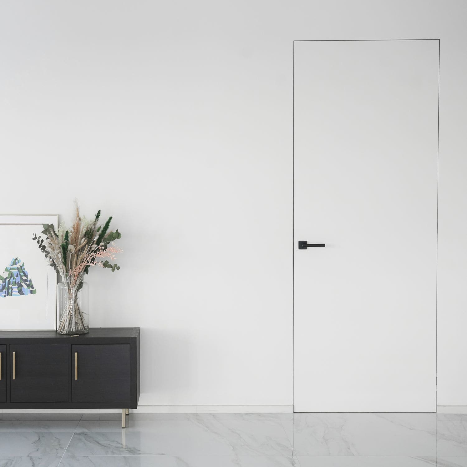 Anodized aluminum door frame - INVISIDOOR® 2.0 - ARLU - invisible ...