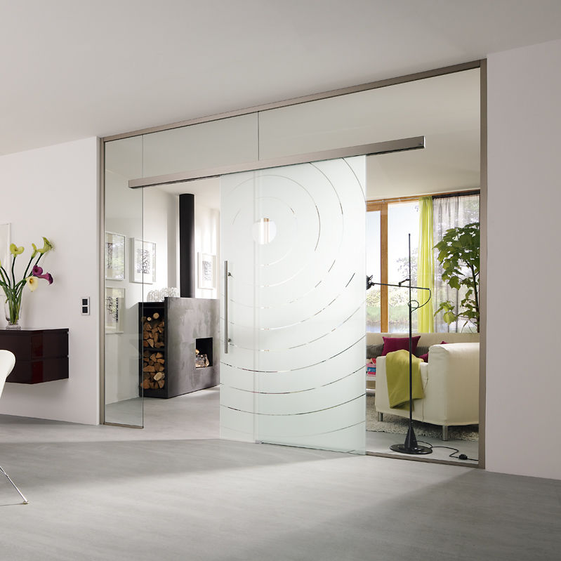 Interior door - DORMA S1000 - Glas Expert - glass / swing / contemporary