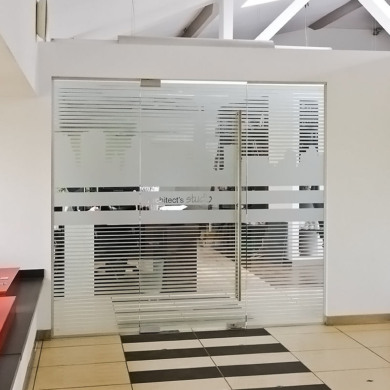 Interior door - DORMA UNIVERSAL - Glas Expert - glass / anodized ...