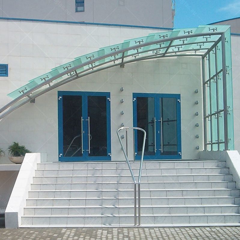 Door canopy - POINT-FIXED - Glas Expert - for commercial buildings ...