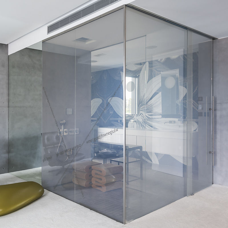 Sliding shower screen - Glas Expert - fixed / corner / for alcoves