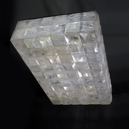 Contemporary ceiling light - HERA - Atelier-alain-ellouz - rectangular ...