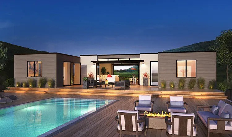 Blu Homes Prefab Small House Modern Modular Homes By Dvele