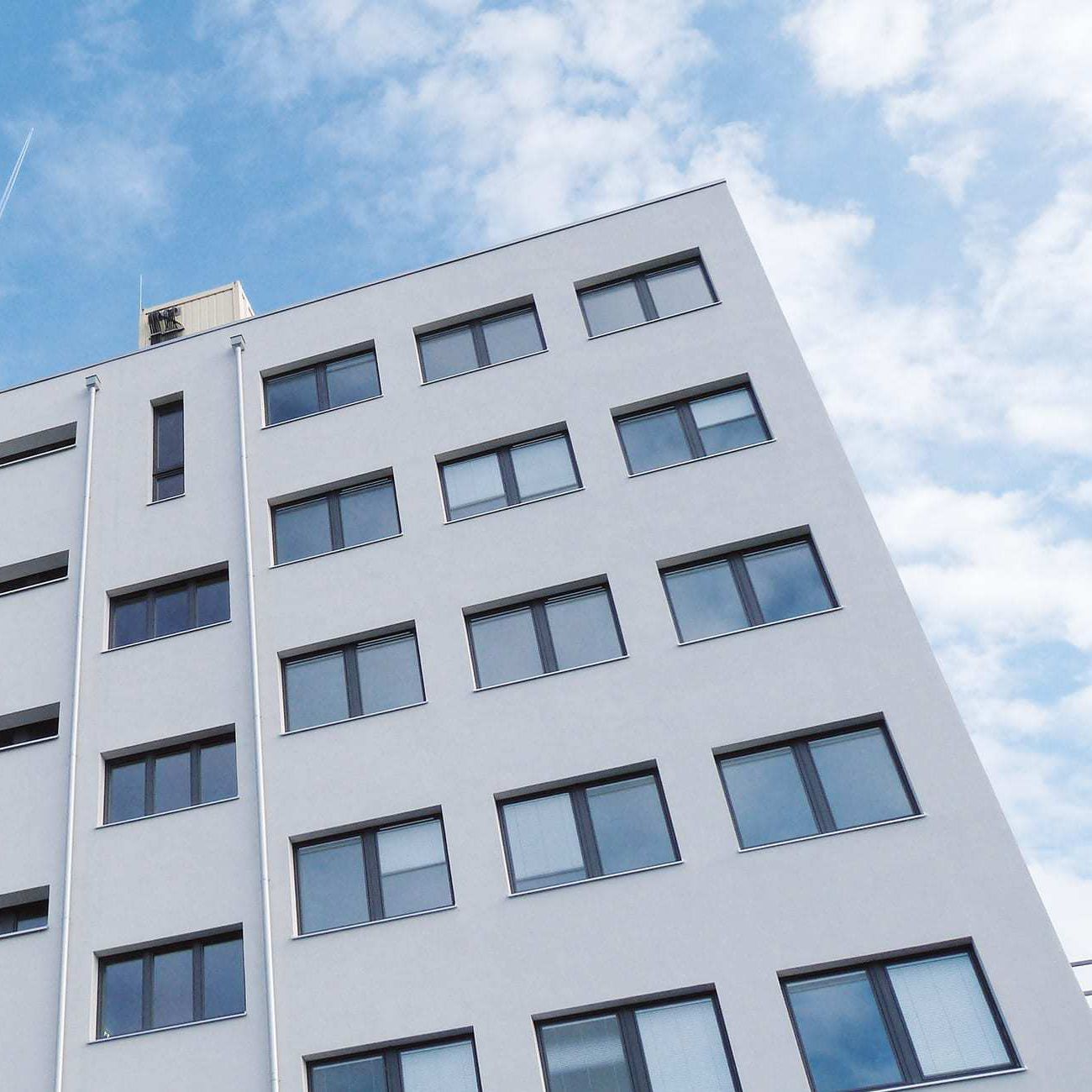 Aluminum window - ADDON - Trocal - glass / PVC / sliding