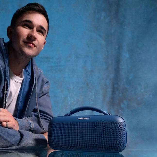 Outdoor speaker - SOUNDLINK MAX - Bose - plastic / aluminum / steel