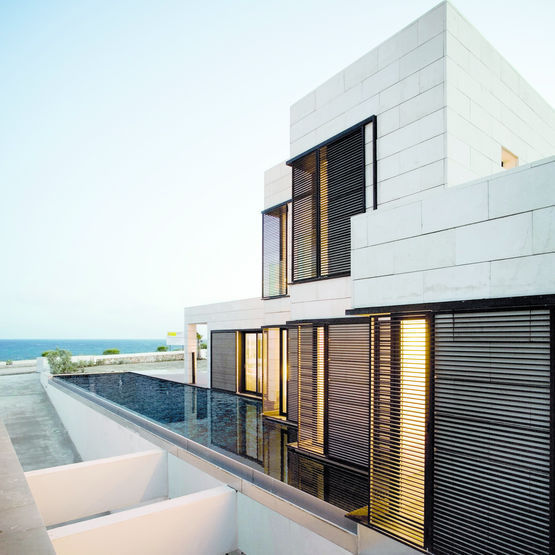 Panel cladding - DUCOWALL SOLID W 30Z - Duco - aluminum / ribbed ...