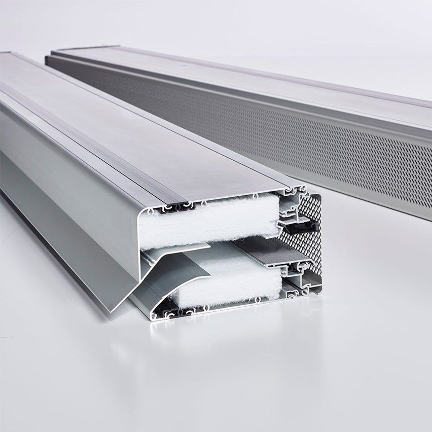 Self-regulating window vent - DUCOMAX 'SR' - Duco - acoustic