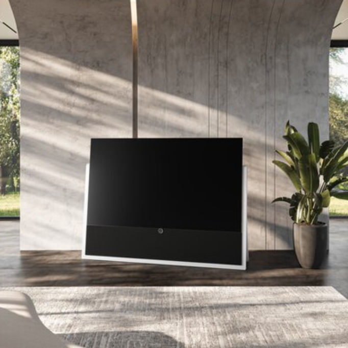 Built-in home cinema TV - ICONIC I.65 - Loewe - UHD / OLED / 65"