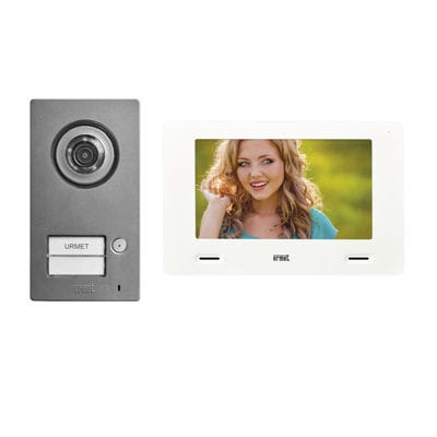 Gray intercom module - 1722/95 - urmet - built-in / exterior / with camera