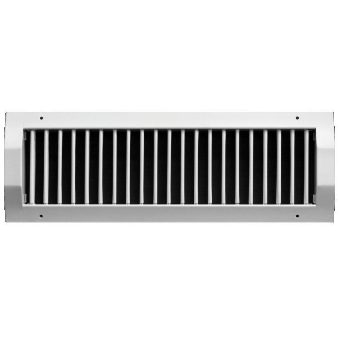 Sheet steel air grating - 21-SVC - KOOLAIR S.A - rectangular