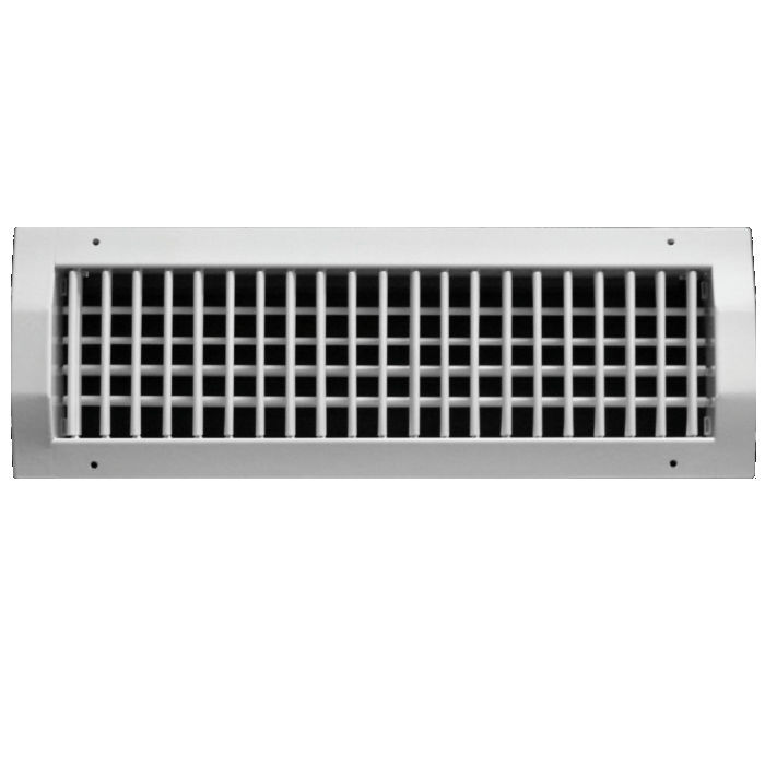 Sheet steel air grating - 21-DVC - KOOLAIR S.A - rectangular
