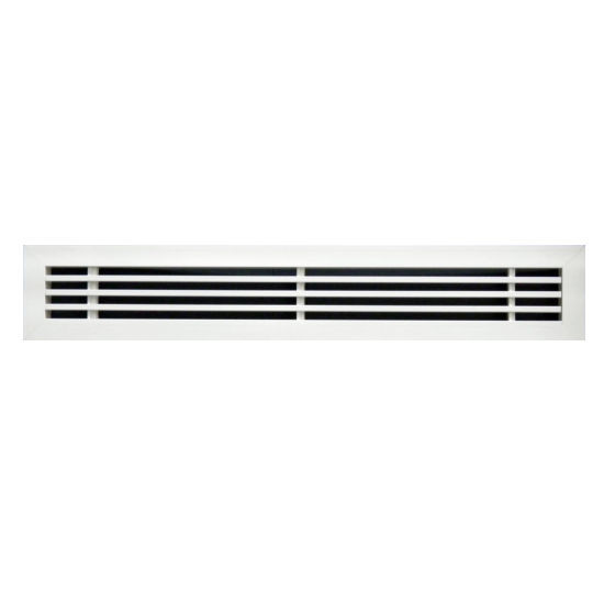 Anodized aluminum ventilation grill - 31-1 - KOOLAIR S.A - sheet steel / linear / white