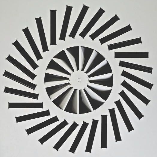 Ceiling air diffuser - DF-TR - KOOLAIR S.A - square / slot