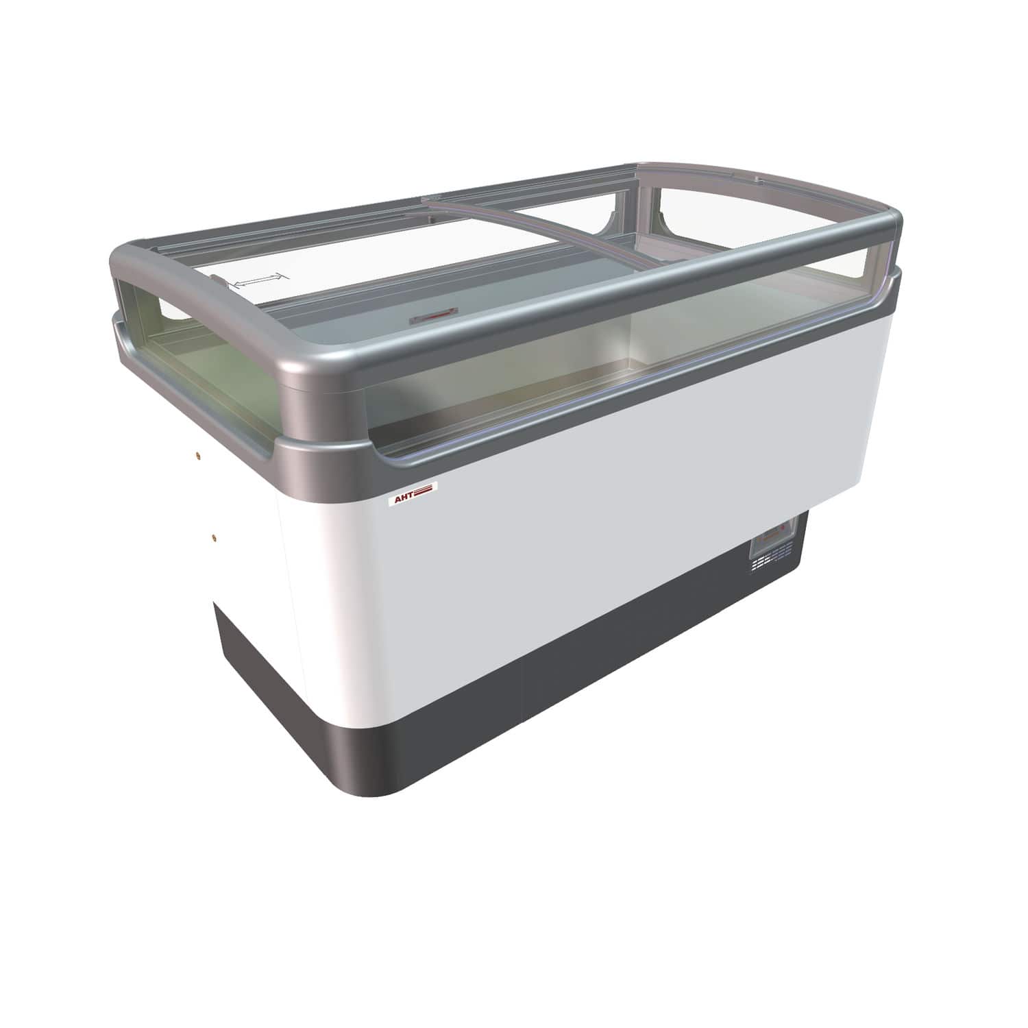 Commercial freezer - MACAO - AHT Cooling Systems GmbH - chest / glazed ...