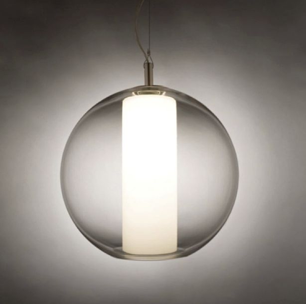 Pendant lamp - ILU - VISO Lighting - Murano glass / polycarbonate ...