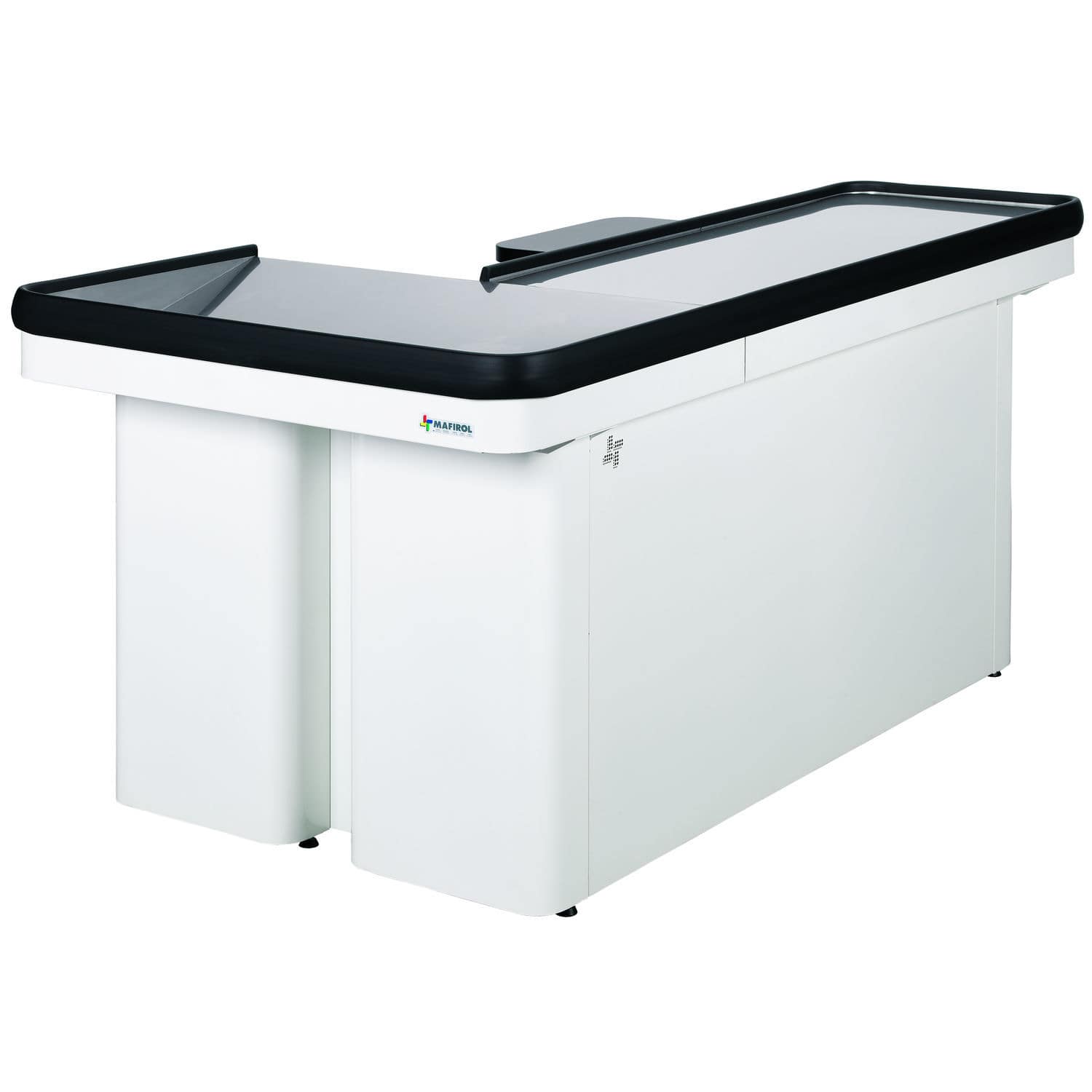 L-shaped check-out - MSPO - MAFIROL - supermarket / white