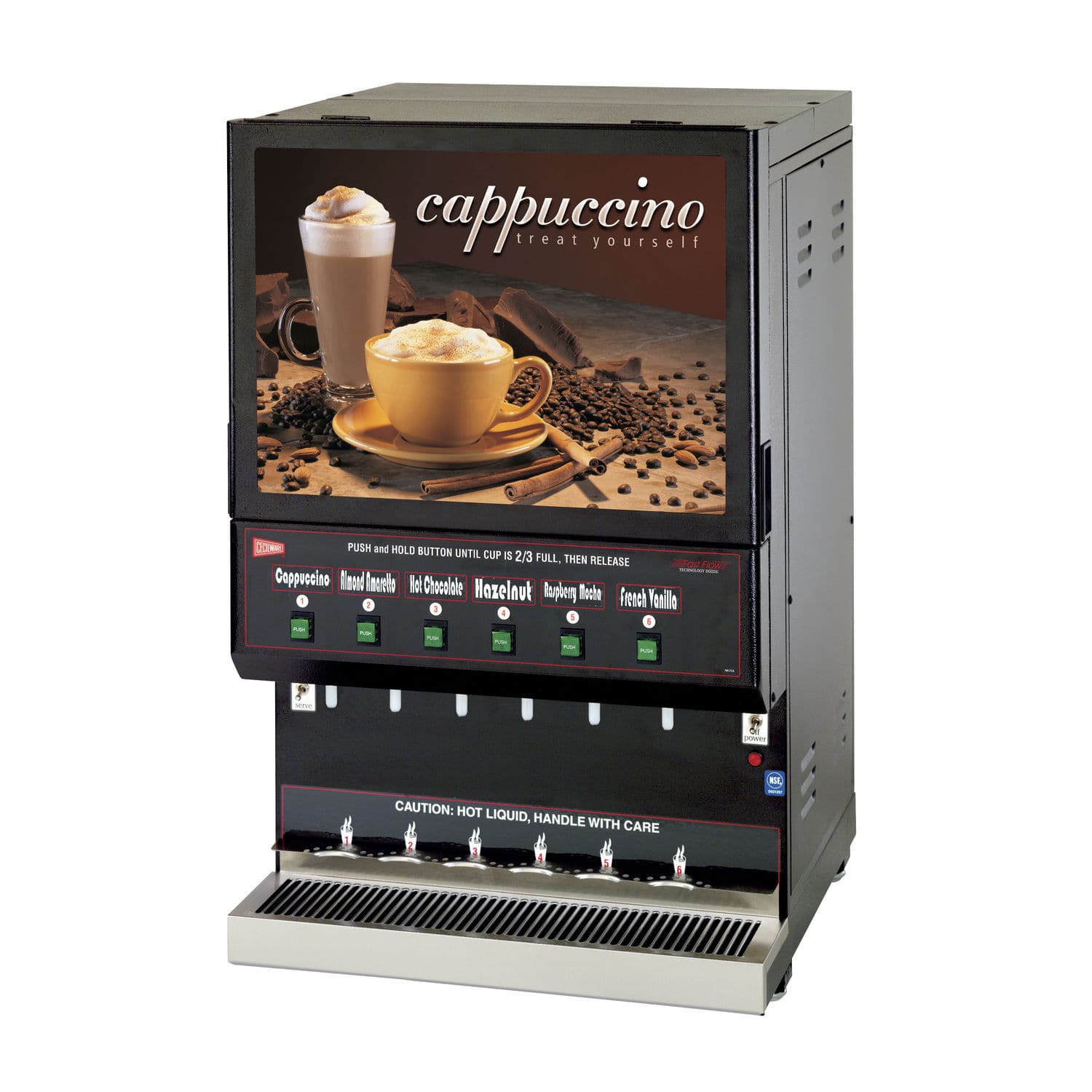 Coffee dispenser - GB6M10-LD-U - Grindmaster