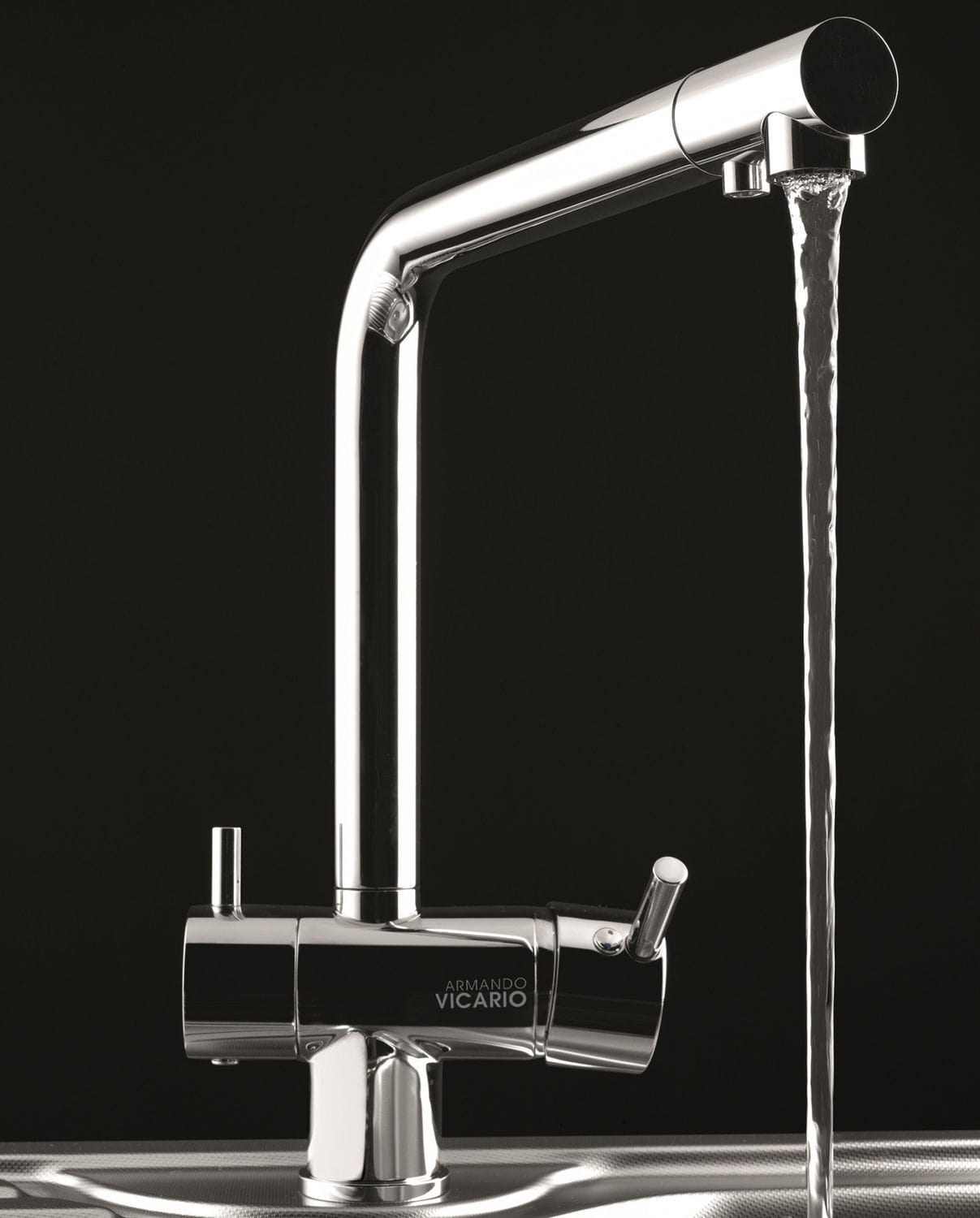 Countertop double-handle mixer tap - Be Pure - Armando Vicario ...