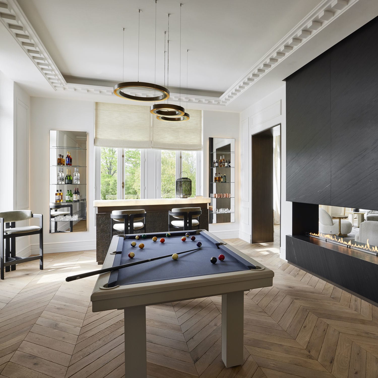 Luxury Modern Pool Tables Birmingham Billiards | The Mayfair Art Deco