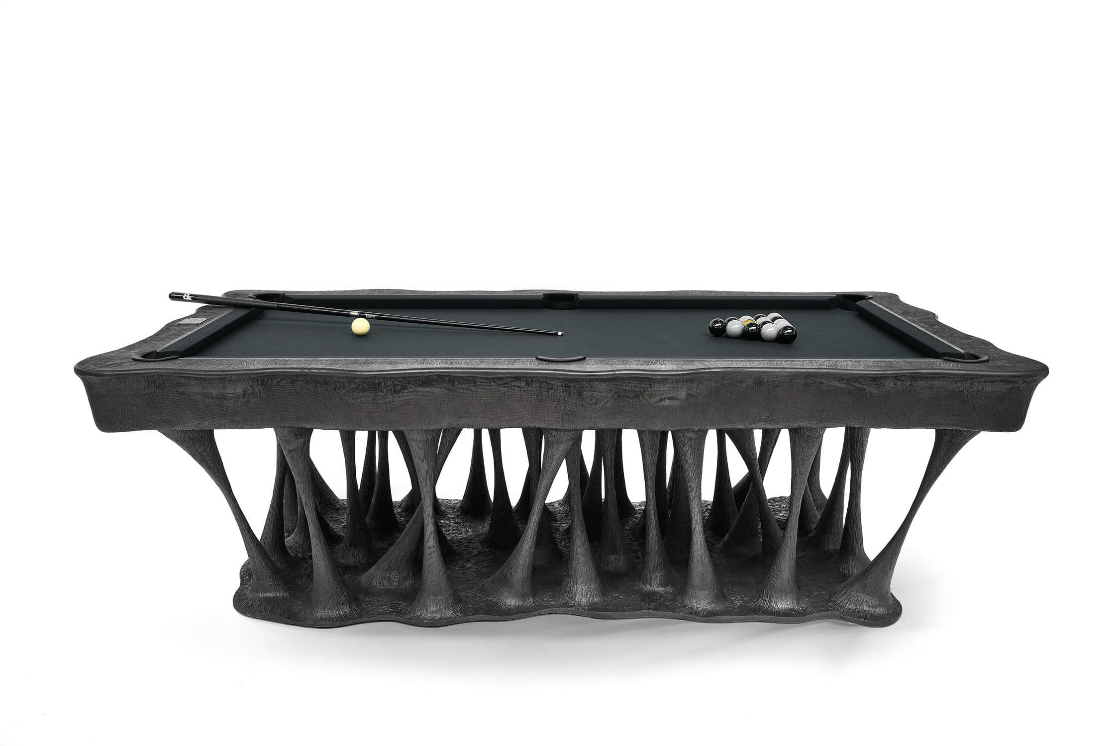 Original design pool table - "Black Bi" - Billards Toulet - Babyfoot by ...