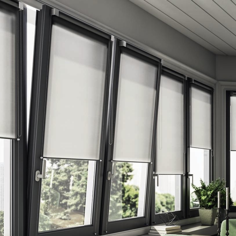 Roller blinds - MINI ROLL - TAO DESIGN - for window / aluminum / steel