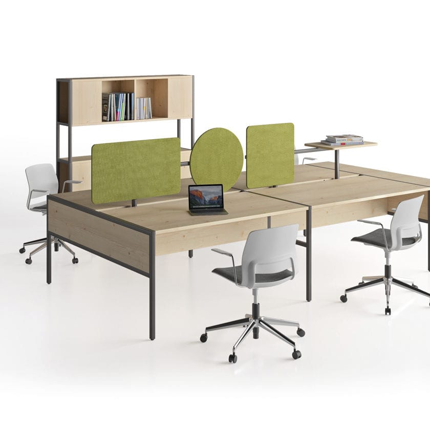 Contemporary office chair - EASY - Ofifran - plastic / upholstered ...