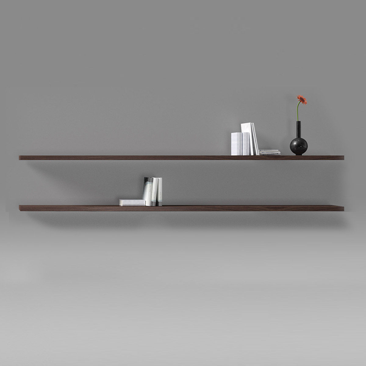 Wall-mounted shelf - GALLERY - Ofifran - contemporary / wooden / commercial