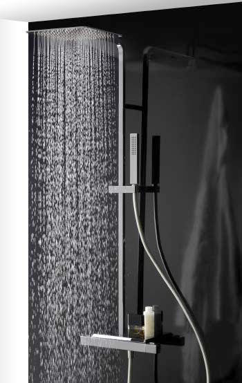 Wall-mounted shower set - NA 79SM2151 CR - ALPI SPA - contemporary ...
