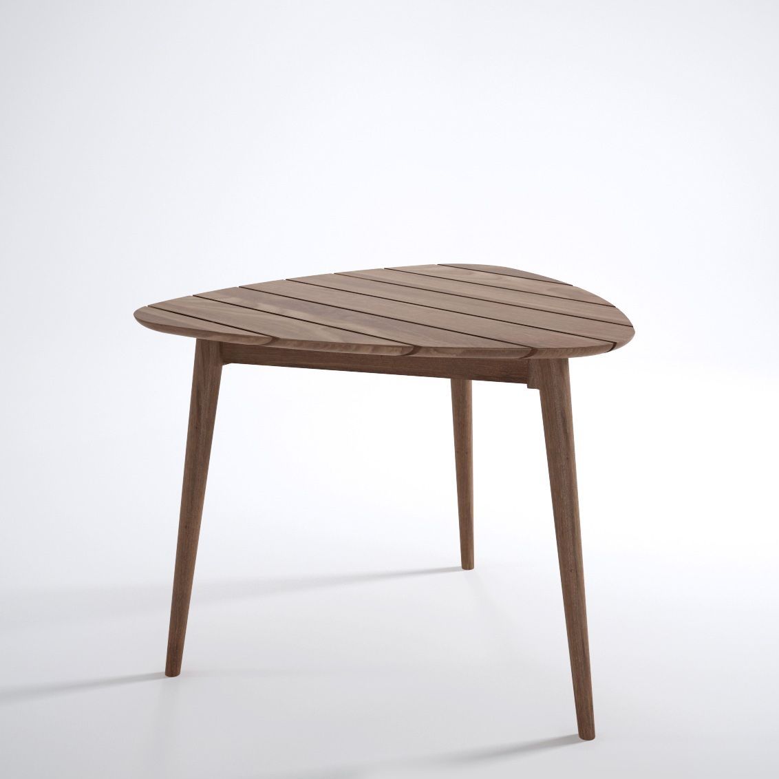 Contemporary dining table - VINTAGE - Karpenter - teak / solid wood ...