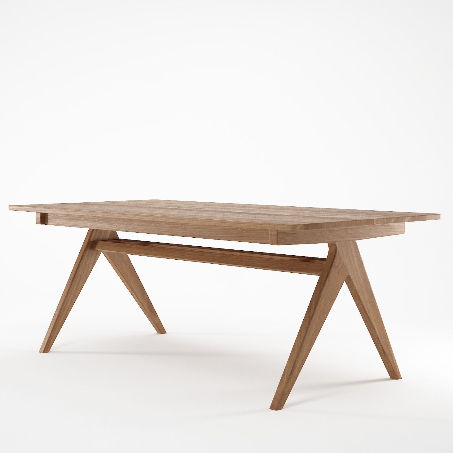 Contemporary dining table - TRIBUTE - Karpenter - oak / teak / solid ...