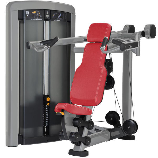 Shoulder press weight training machine - SS-SP - Life Fitness - indoor ...