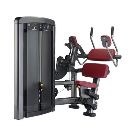 Abdominal crunch weight training machine - SS-AB - Life Fitness ...