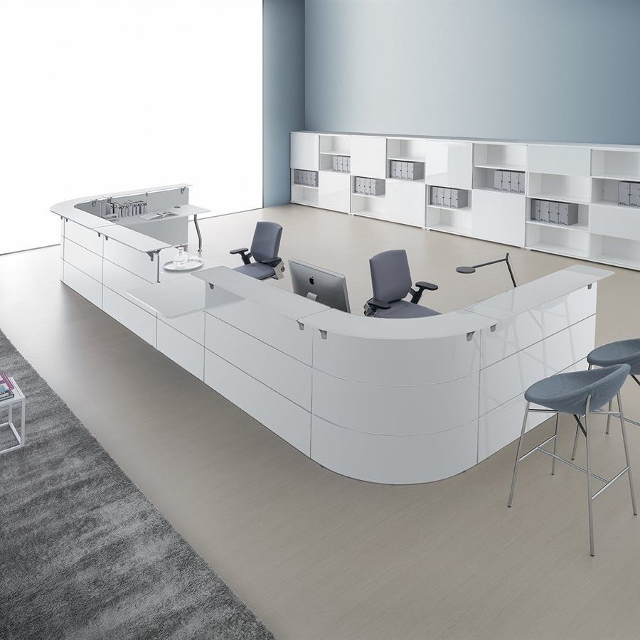 Modular reception desk - DV701 ABAKO - Della Valentina Office ...